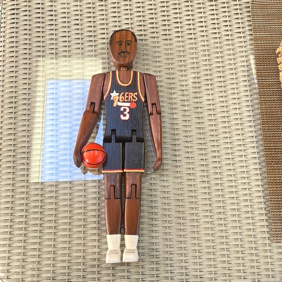 Toys | Alan Iverson Wood Puppet Like Figure Puppet | Poshmark